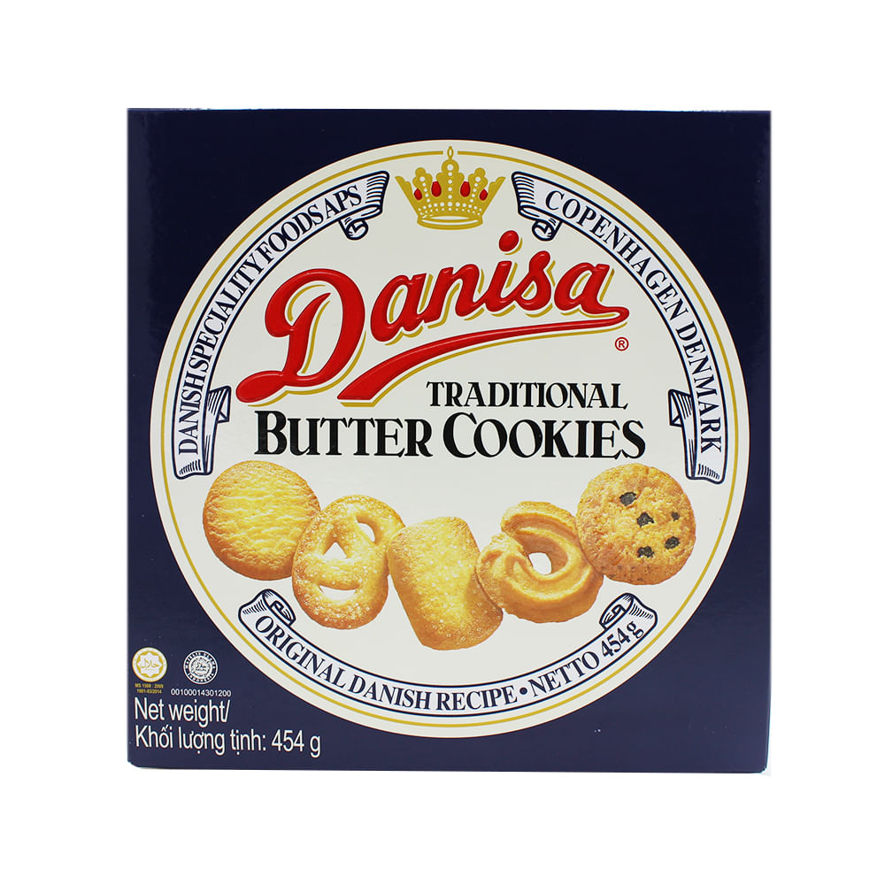Biscoito amanteigado Danisa 454g - Casa Santa Luzia