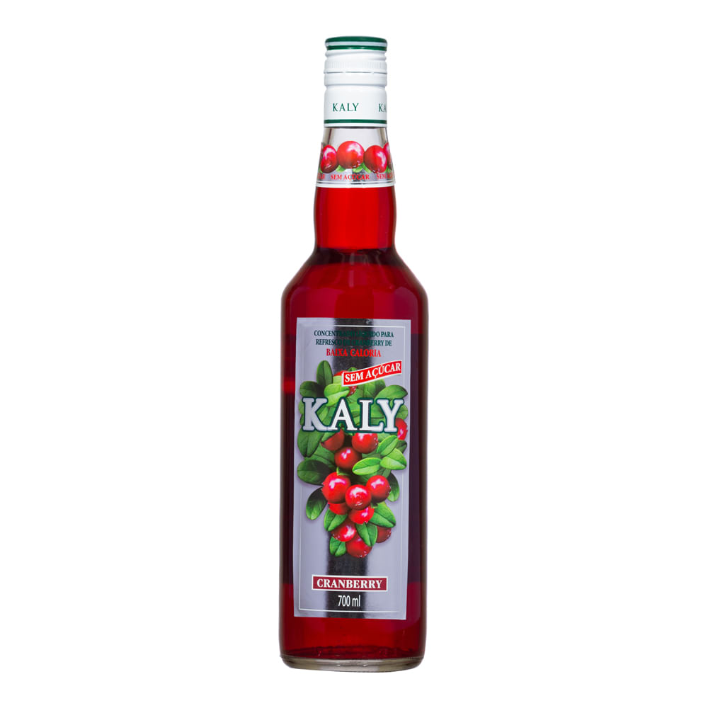 Xarope Cranberry Light Kaly 700ml - Casa Santa Luzia