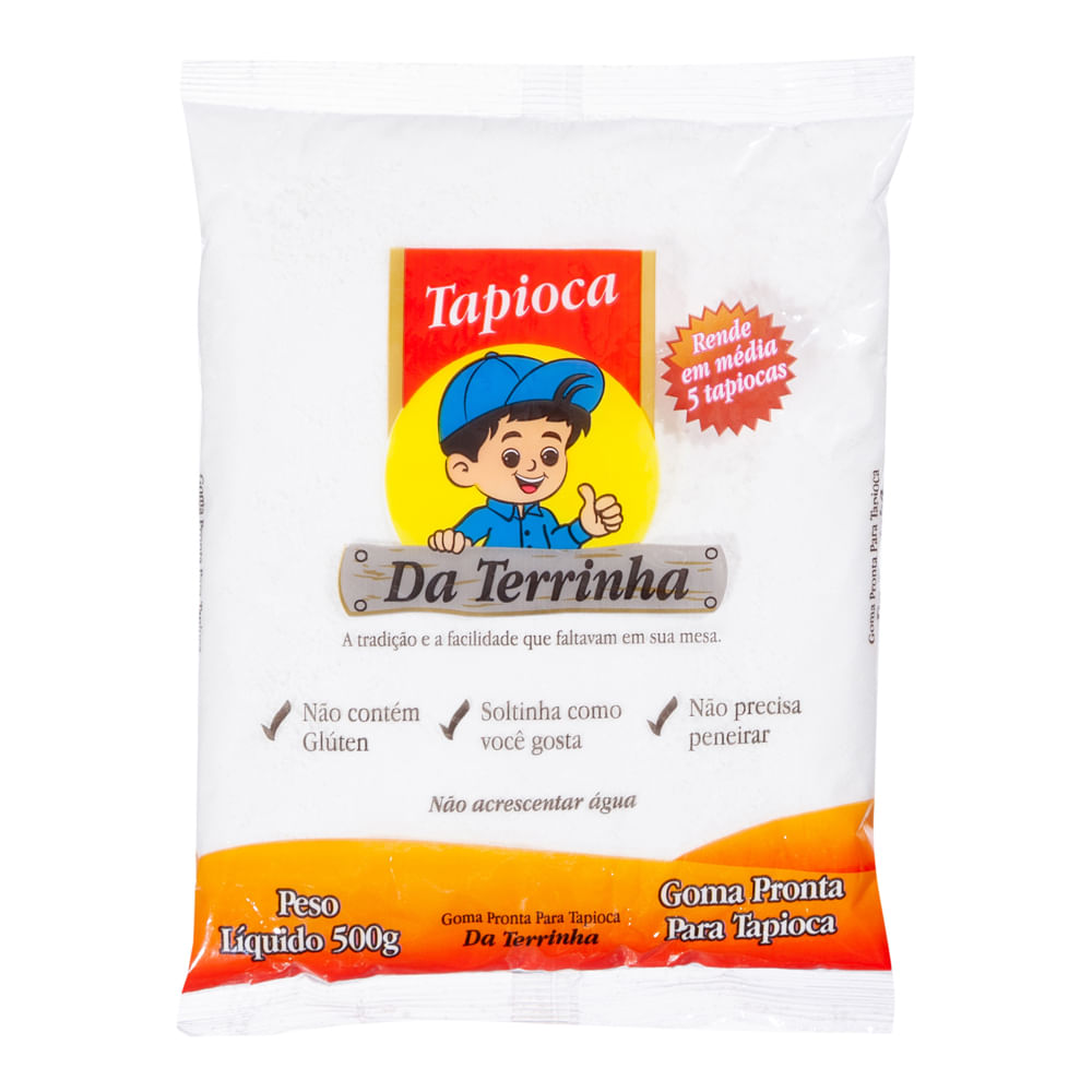 Tapioca Da Terrinha Pronta 500g - Casa Santa Luzia