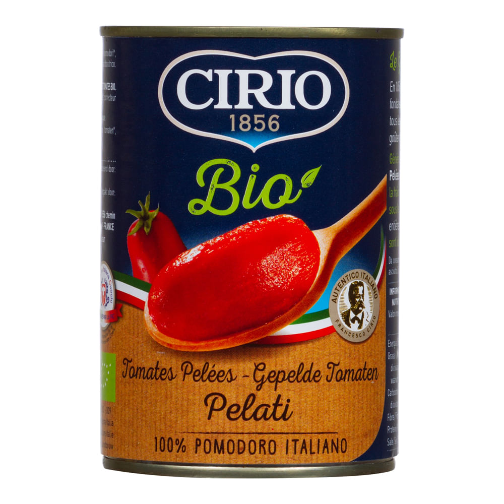 Tomate Pelado Bio Cirio 400g - Casa Santa Luzia
