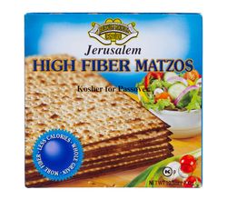 Pão Ázimo Fibra Light Jerusalém Matzos 300g - Casa Santa Luzia