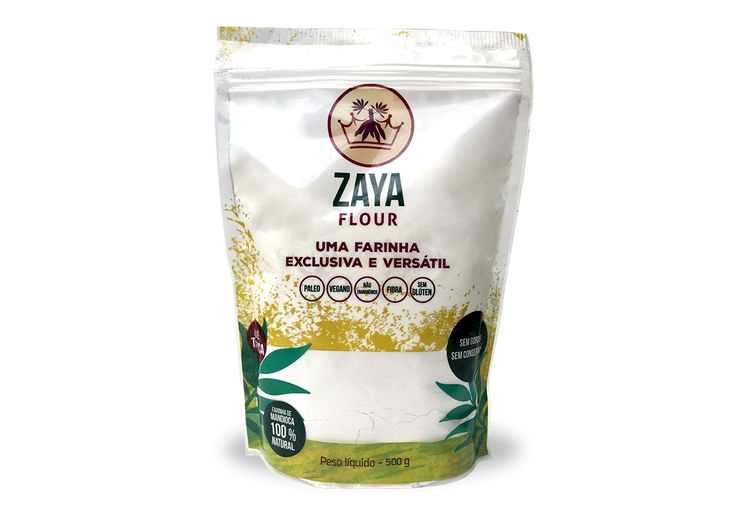 Farinha De Mandioca Sem Glúten Zaya Flour 500g - Casa Santa Luzia