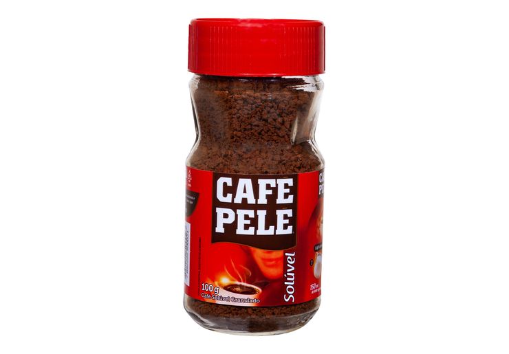 Café Pelé Solúvel Granulado 100g - Casa Santa Luzia