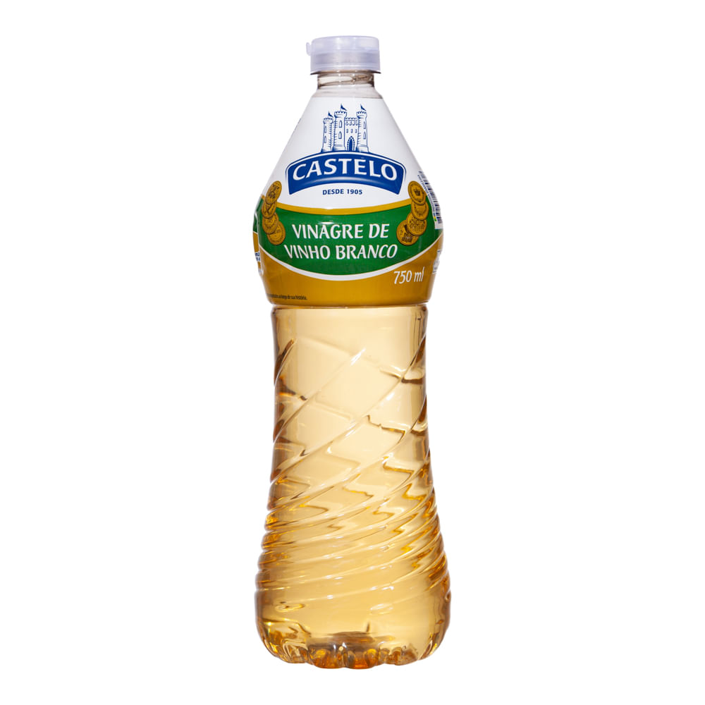 Vinagre de Vinho Branco Castelo 750ml - Casa Santa Luzia