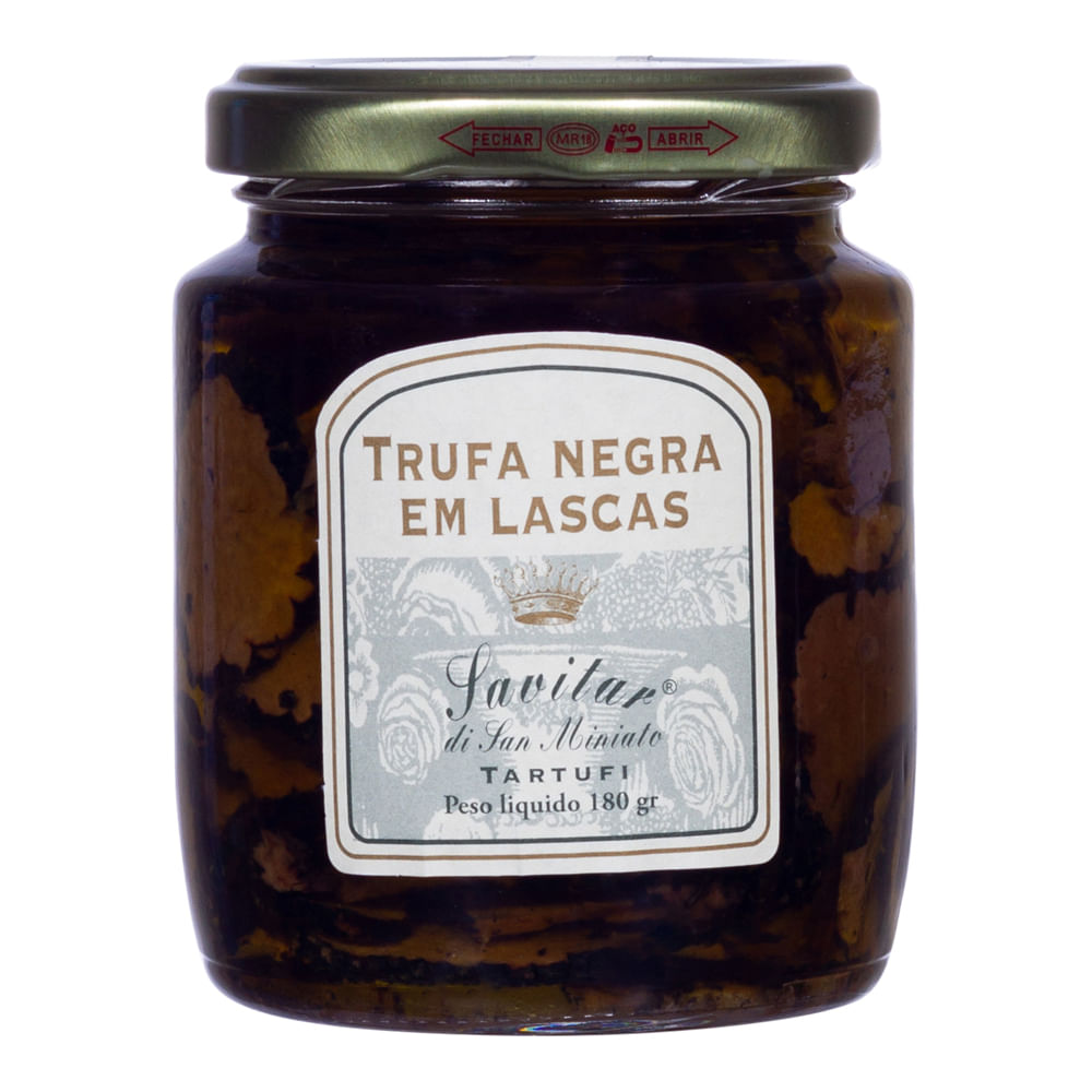 Trufa Preta Em Lascas Savitar 180g - Casa Santa Luzia