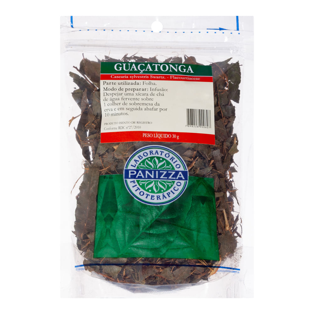 Chá de Guaçatonga Panizza 30g - Casa Santa Luzia
