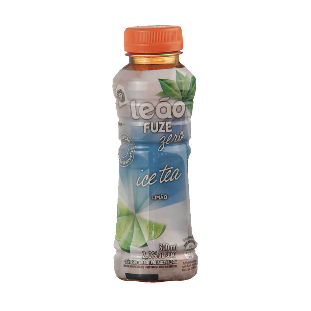 Ice tea limão Leão Fuze Zero 300ml - Casa Santa Luzia
