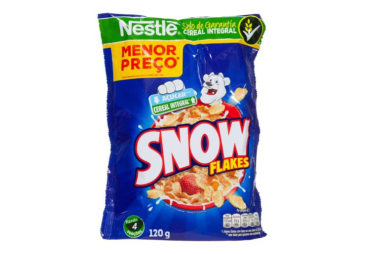 Cereal Matinal Snow Flakes Nestlé 120g - Casa Santa Luzia
