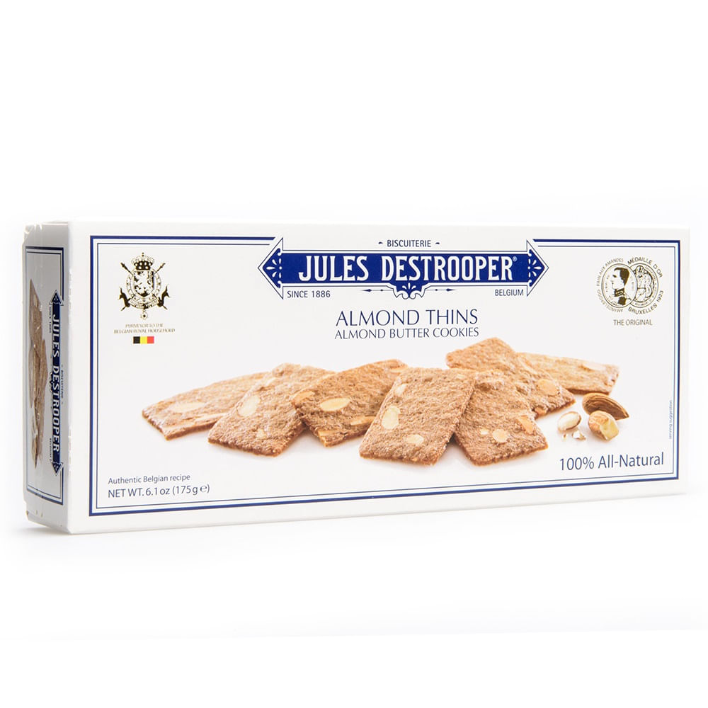 Biscoito de Amêndoa Fina Jules Destrooper 100g - Casa Santa Luzia