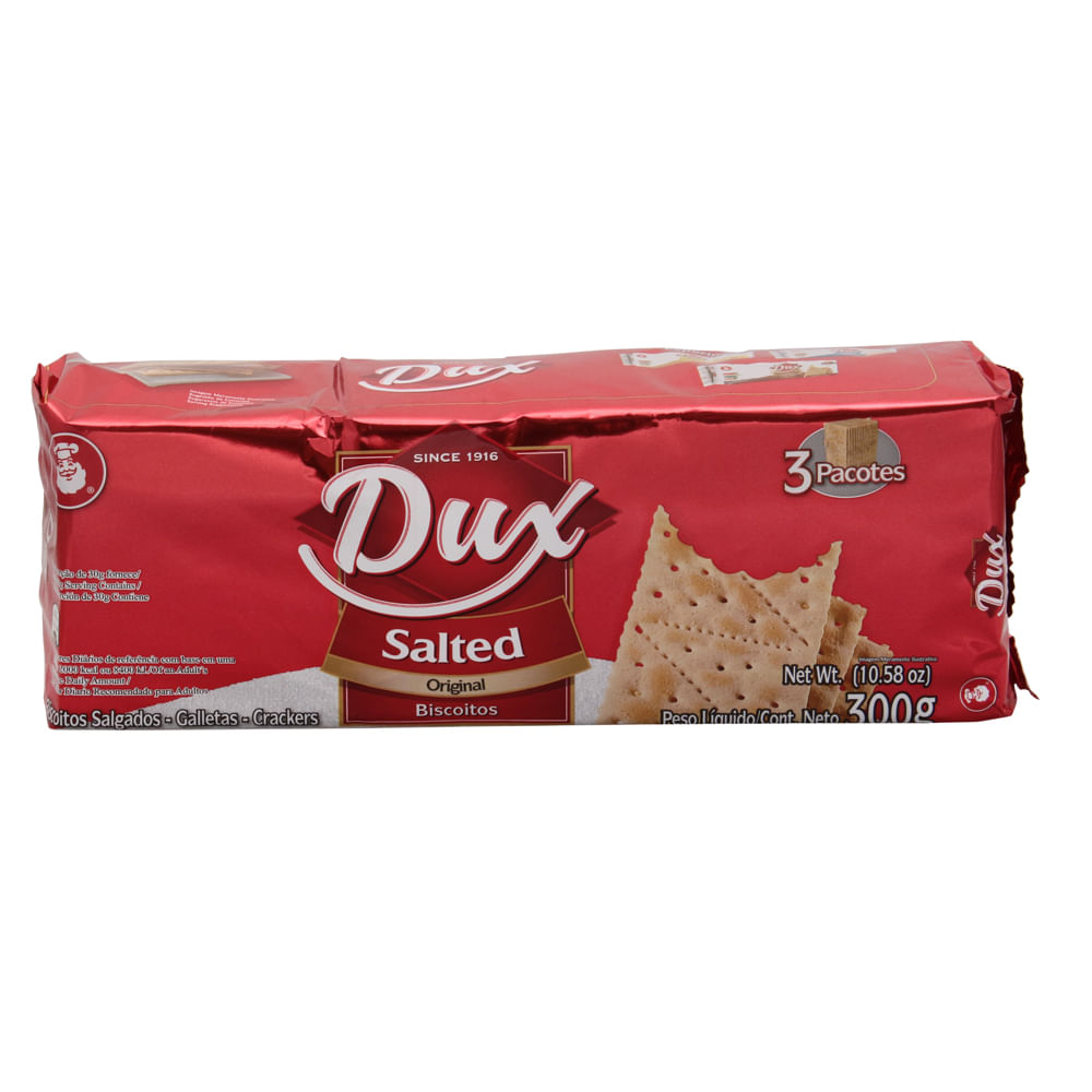 Biscoito Crackers Original Dux 300g - Casa Santa Luzia