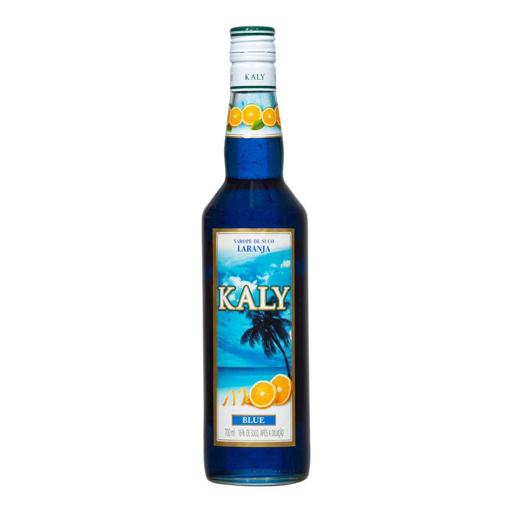 Xarope de Laranja Kaly Blue 700ml - Casa Santa Luzia
