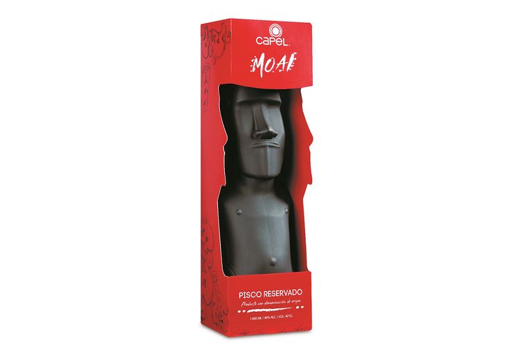 Pisco Capel Moai Reservado 1L - Casa Santa Luzia