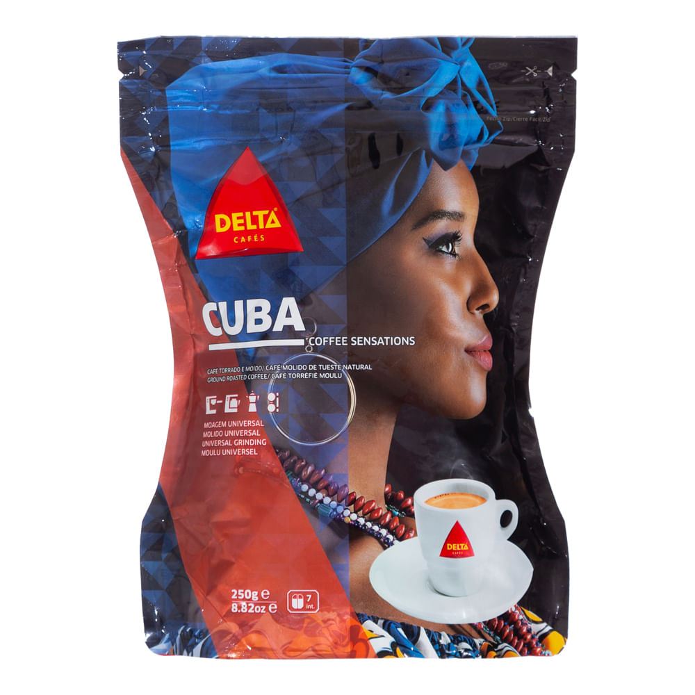 Café Cuba Moído Delta 250g - Casa Santa Luzia