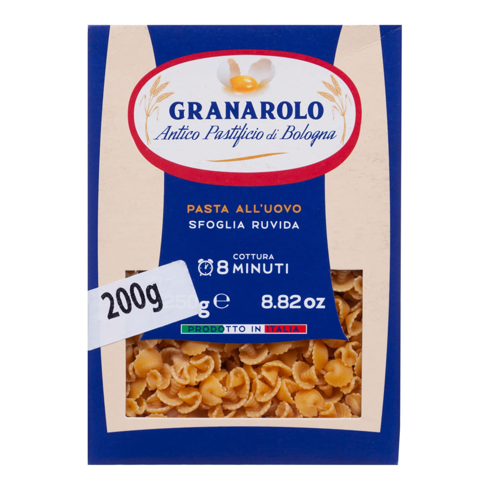Macarrão Granarolo Margherite Pasta All Uovo 200g - Casa Santa Luzia