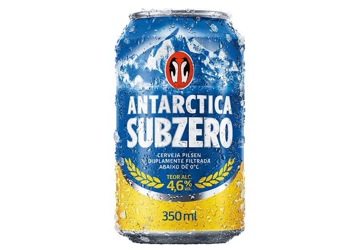 Cerveja Antarctica Sub Zero 350ml - Casa Santa Luzia