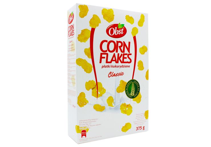 Cereal Corn Flakes Clássico Obst 375g - Casa Santa Luzia