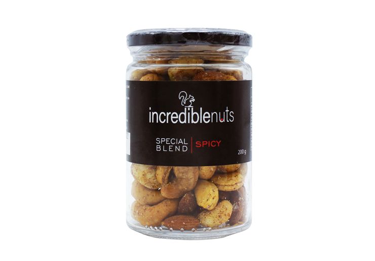 Mix Nuts Special Blend Spicy Incredible Nuts 200g - Casa Santa Luzia