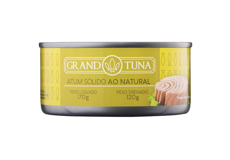 Atum Sólido ao Natural Grand Tuna 170g - Casa Santa Luzia