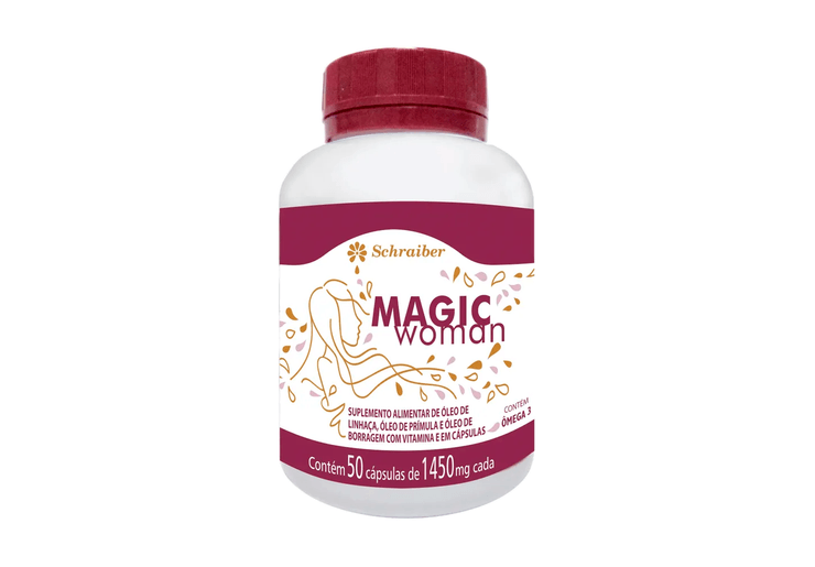 Suplemento Alimentar Magic Woman Schraiber 50 Cápsulas - Casa Santa Luzia