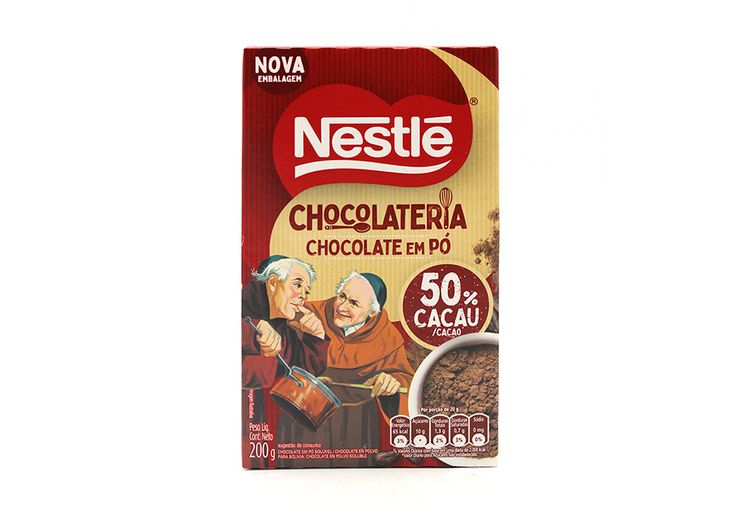 Chocolate em Pó 50% Cacau Dois Frades Nestlé 200g - Casa Santa Luzia