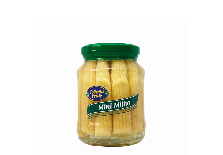 Mini Milho em Conserva Colheita Verde 340g - Casa Santa Luzia