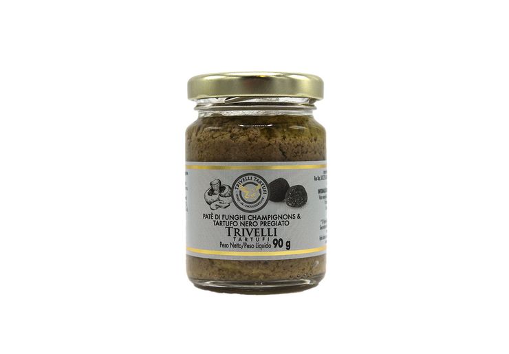 Creme de Funghi e Trufa Negra de Inverno Trivelli Tartufi 90g - Casa ...
