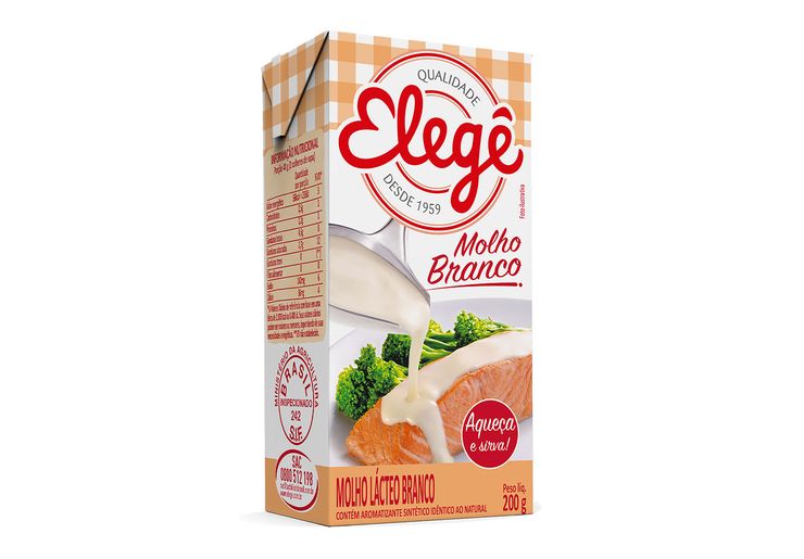 Molho Branco Elegê 200g - Casa Santa Luzia