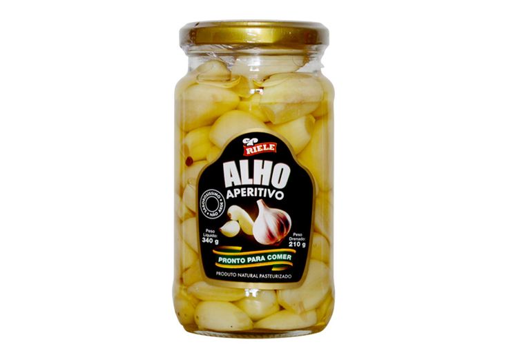 Alho Aperitivo Em Conserva Riele 340g - Casa Santa Luzia