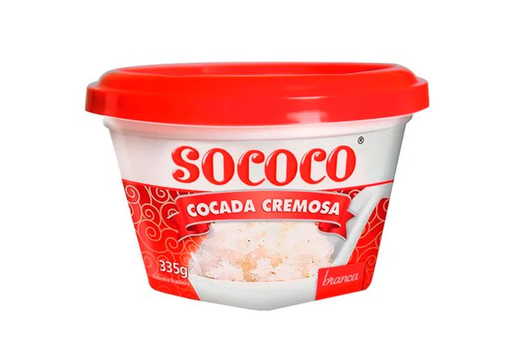 Cocada Cremosa Branca Sococo 335g - Casa Santa Luzia