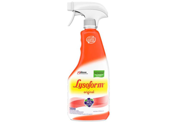 Desinfetante Spray Original Lysoform 500ml - Casa Santa Luzia