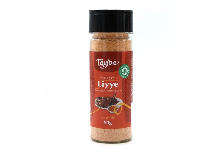 Tempero Sabor Banha de Carneiro Liyye Taybe 50g - Casa Santa Luzia