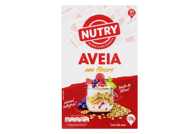 Aveia em Flocos Nutry 170g - Casa Santa Luzia