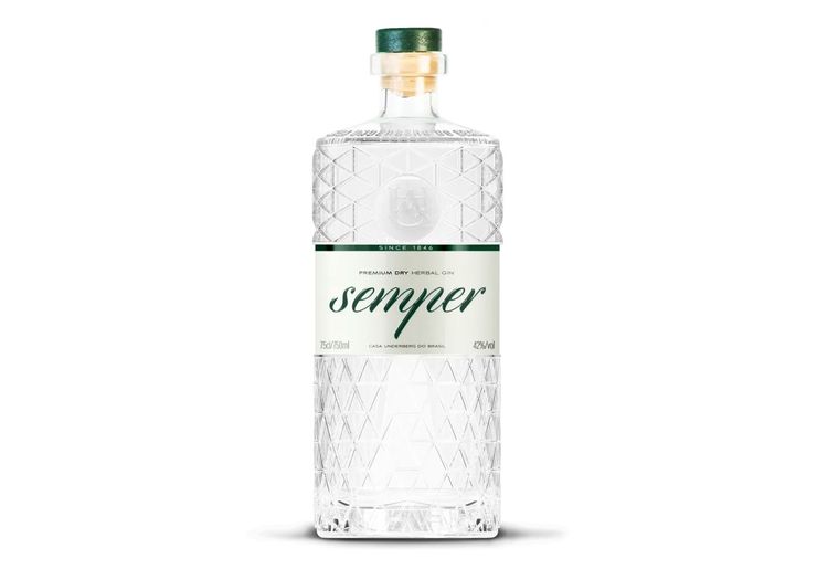 Dry Herbal Gin Semper 750ml - Casa Santa Luzia