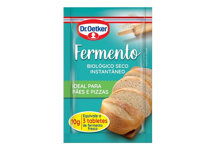 Fermento Biológico Seco Instantâneo Dr.Oetker 10g - Casa Santa Luzia
