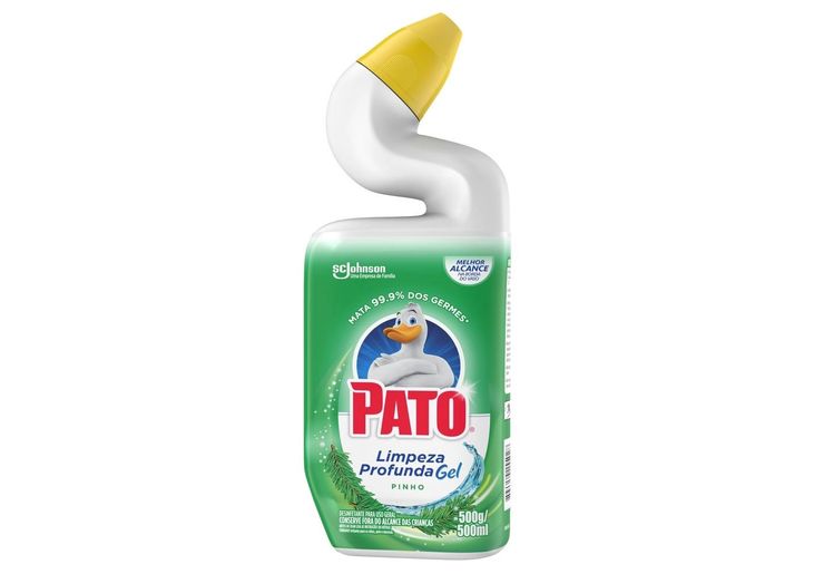 Desinfetante Limpeza Profunda em Gel Pinho Pato 500ml - Casa Santa Luzia