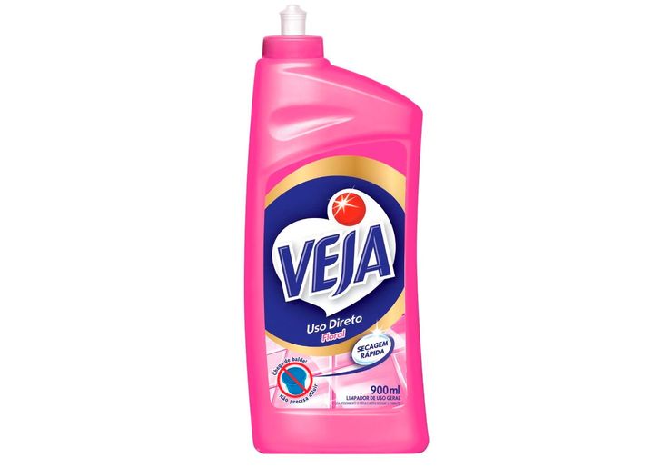 Limpador Limpeza Pesada Uso Direto Floral Veja 900ml - Casa Santa Luzia