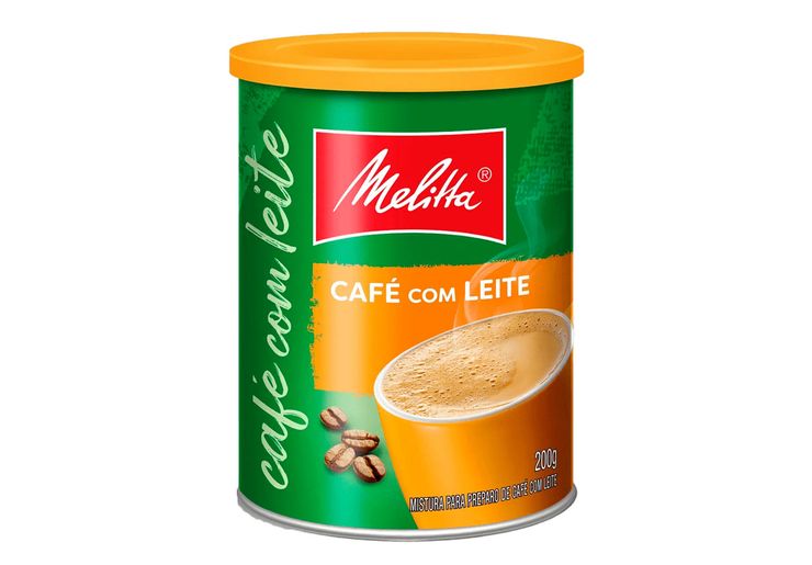 Café Com Leite Instantâneo Mellita 200g - Casa Santa Luzia